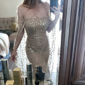 Alamour The Label | Dresses | New Alamour The Label Gold ...